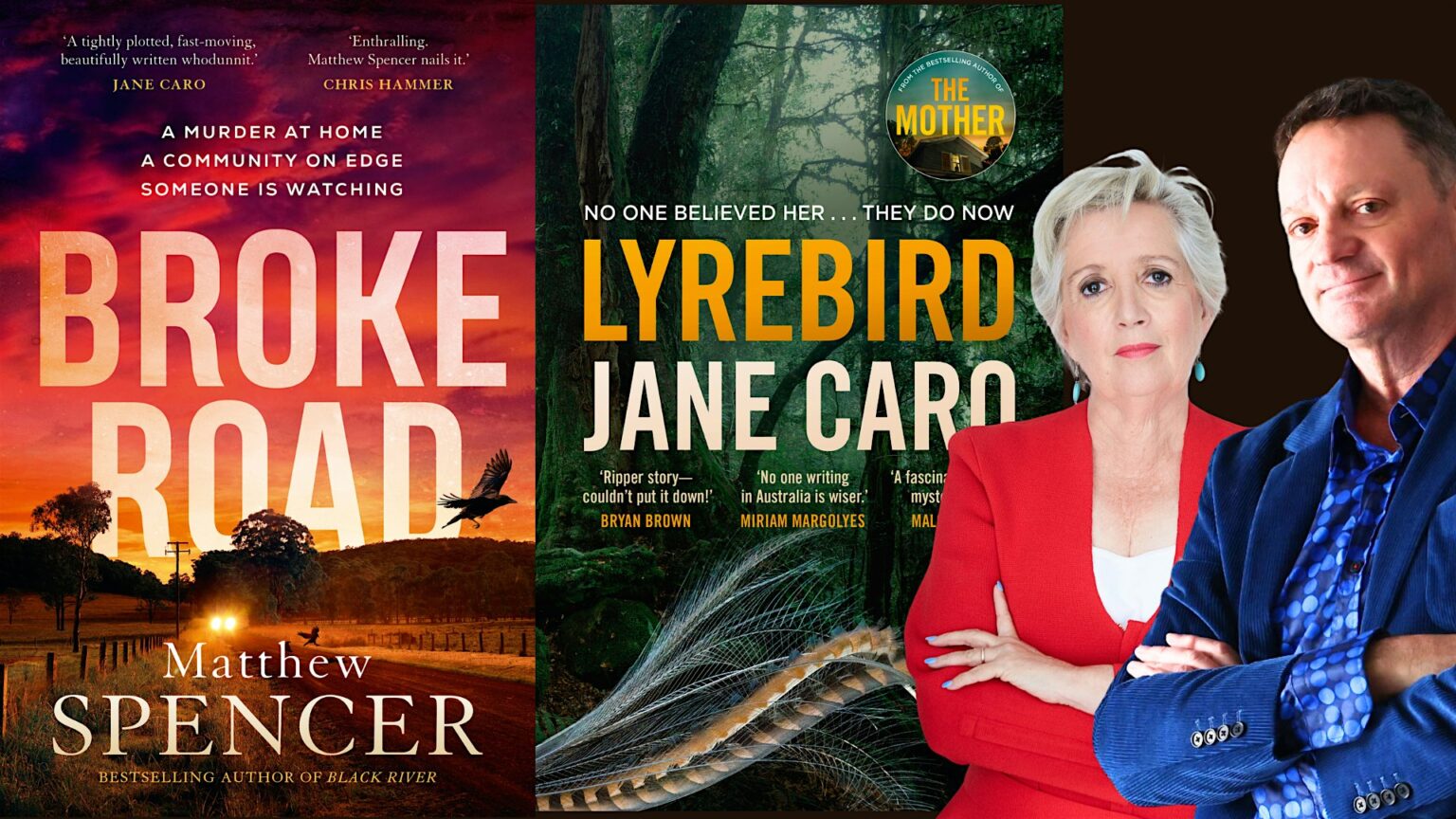 In Conversation with Jane Caro and Matthew Spencer at Shellharbour City ...