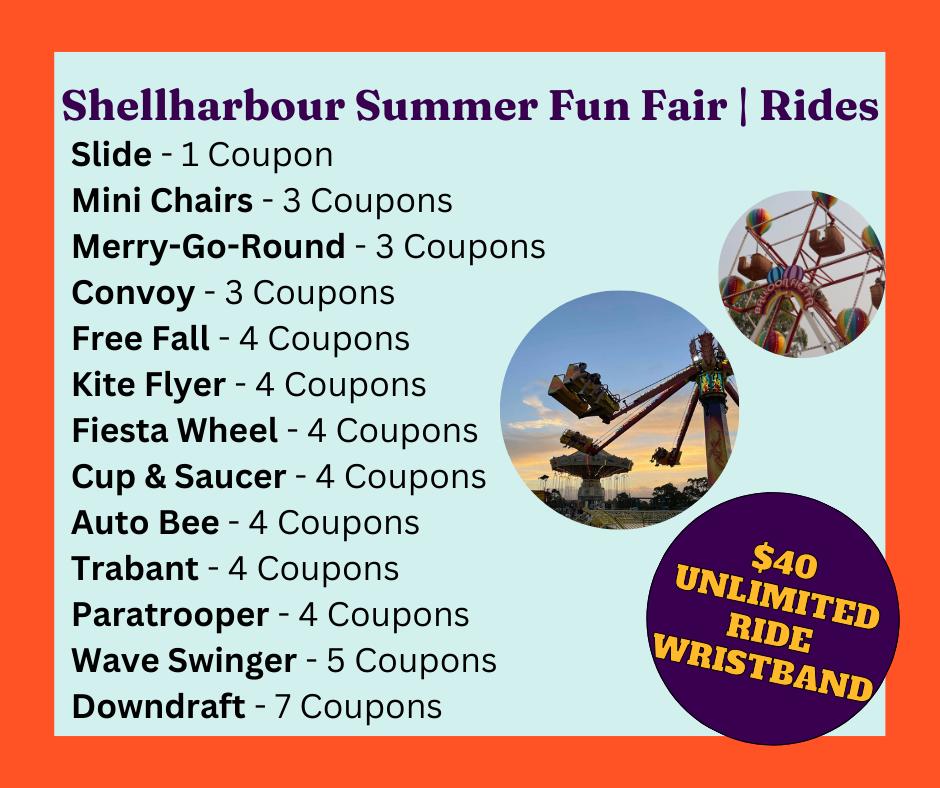 Shellharbour Summer Carnival Pioneer Park Shellharbour - Visit Shellharbour